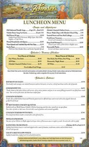 Zehnder’s of Frankenmuth Menus | Dining